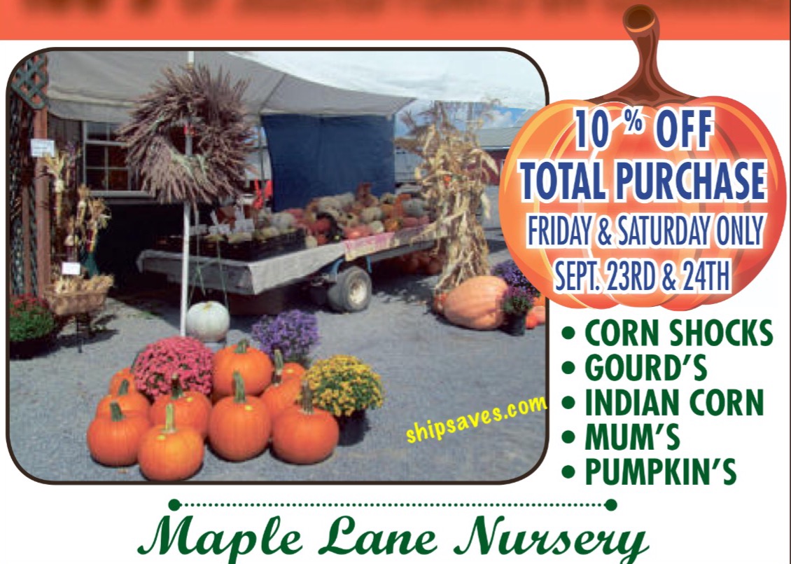 Maple Lane Nursery | 10% off Total Purchase - SHIP SAVES