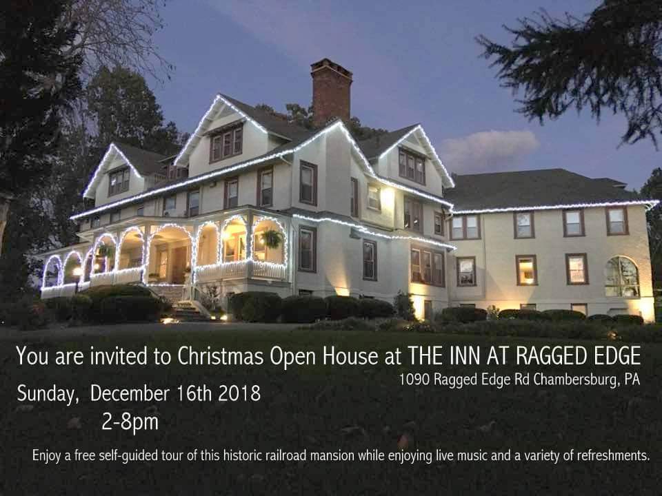 Christmas Open House at The Inn at Ragged Edge - SHIP SAVES