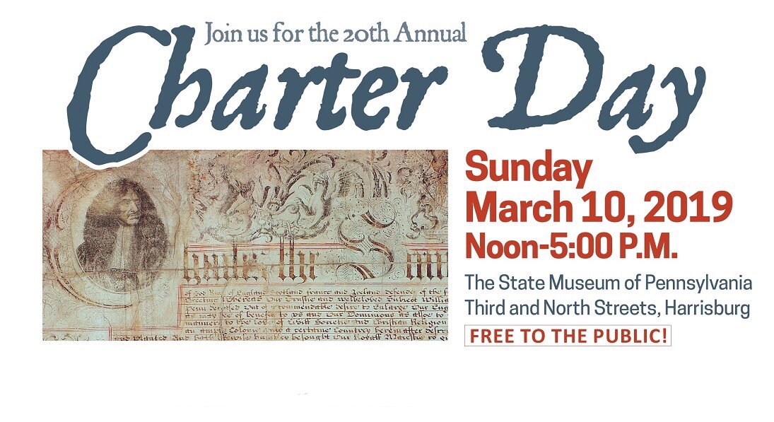 Charter Day | FREE Admission to Pennsylvania Historic & Museum Sites on ...
