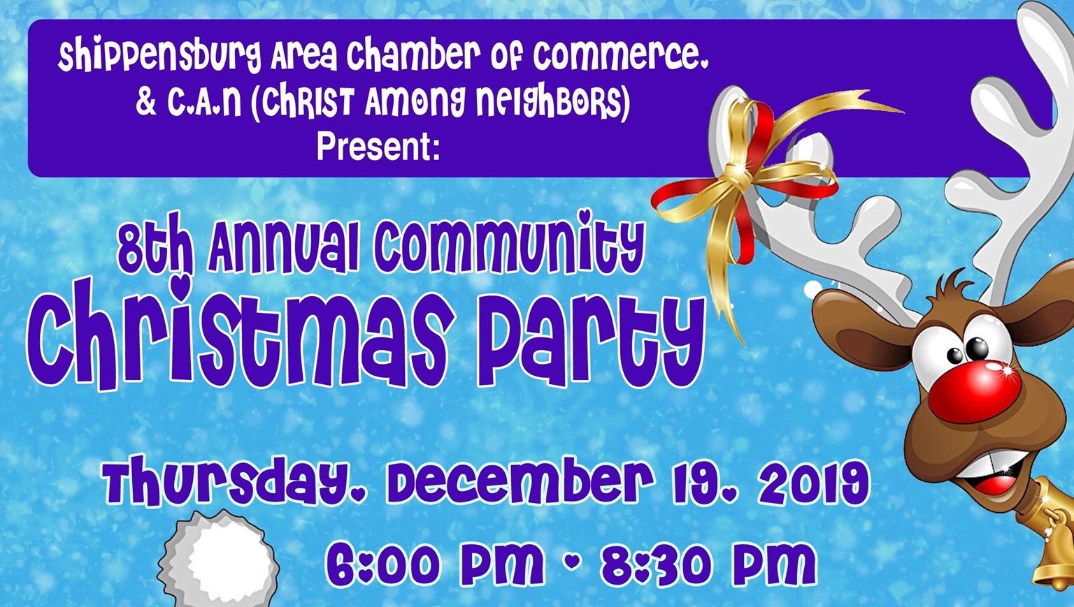 Shippensburg Community Christmas Party | December 19, 2019 - SHIP SAVES