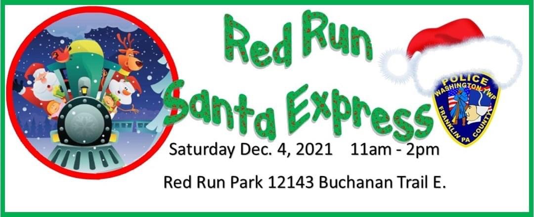Red Run Santa Express | Kids can Ride a Miniature Train with Santa ...