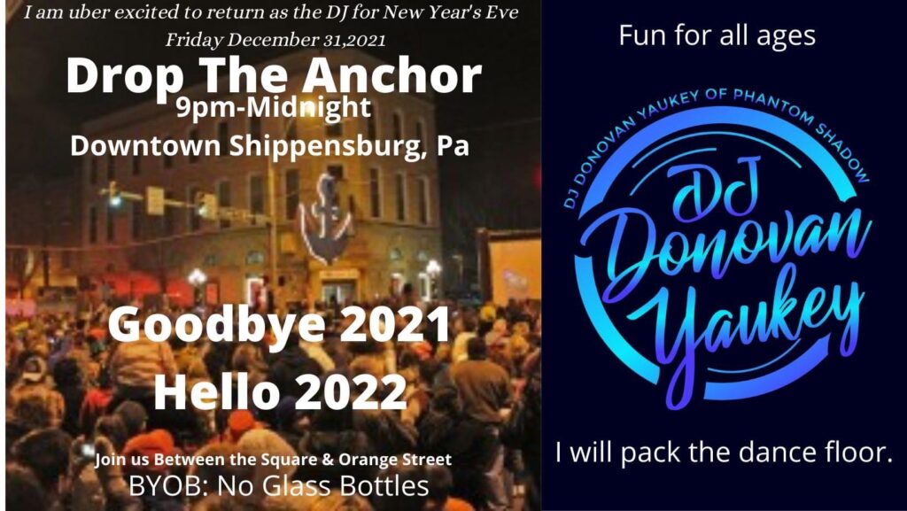 Shippensburg’s “Drop the Anchor” New Year’s Eve Celebration - SHIP SAVES